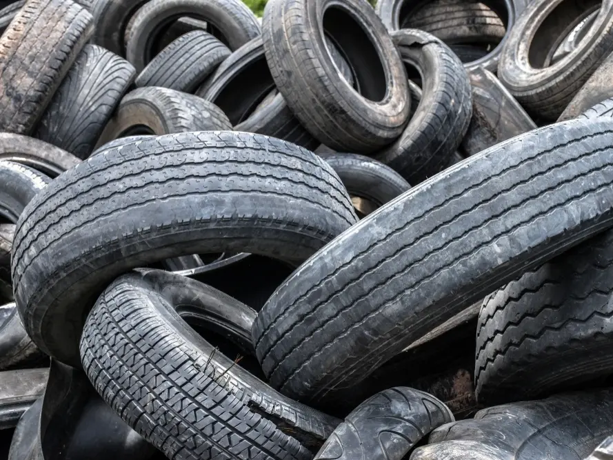 Municipal Scrap Tire Collector - Florida Tire Recycling Plant